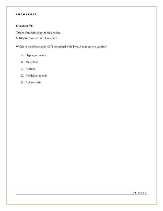 Internal Medicine Practice Questions for ABIM Exam / NBME Internal ...