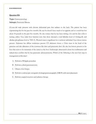 Internal Medicine Practice Questions for ABIM Exam / NBME Internal ...