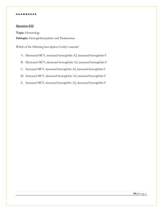 Internal Medicine Practice Questions for ABIM Exam / NBME Internal ...