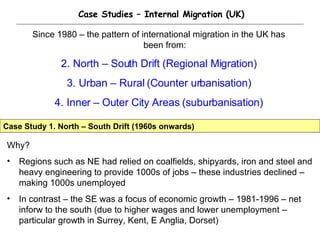 Internal Migration in the UK | PPT