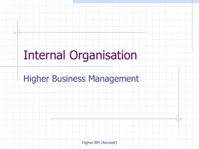 Internal Organisation | PPT