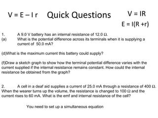 Internal Resistance, EMF and Oscilloscopes.ppt