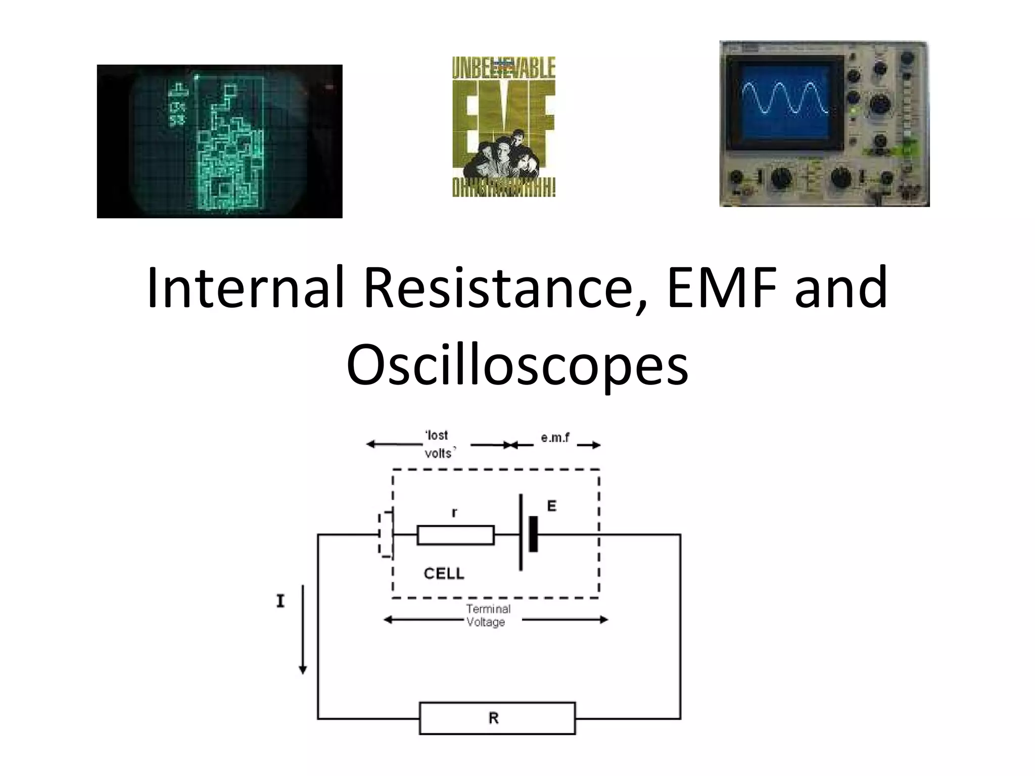 Internal Resistance, EMF and Oscilloscopes.ppt