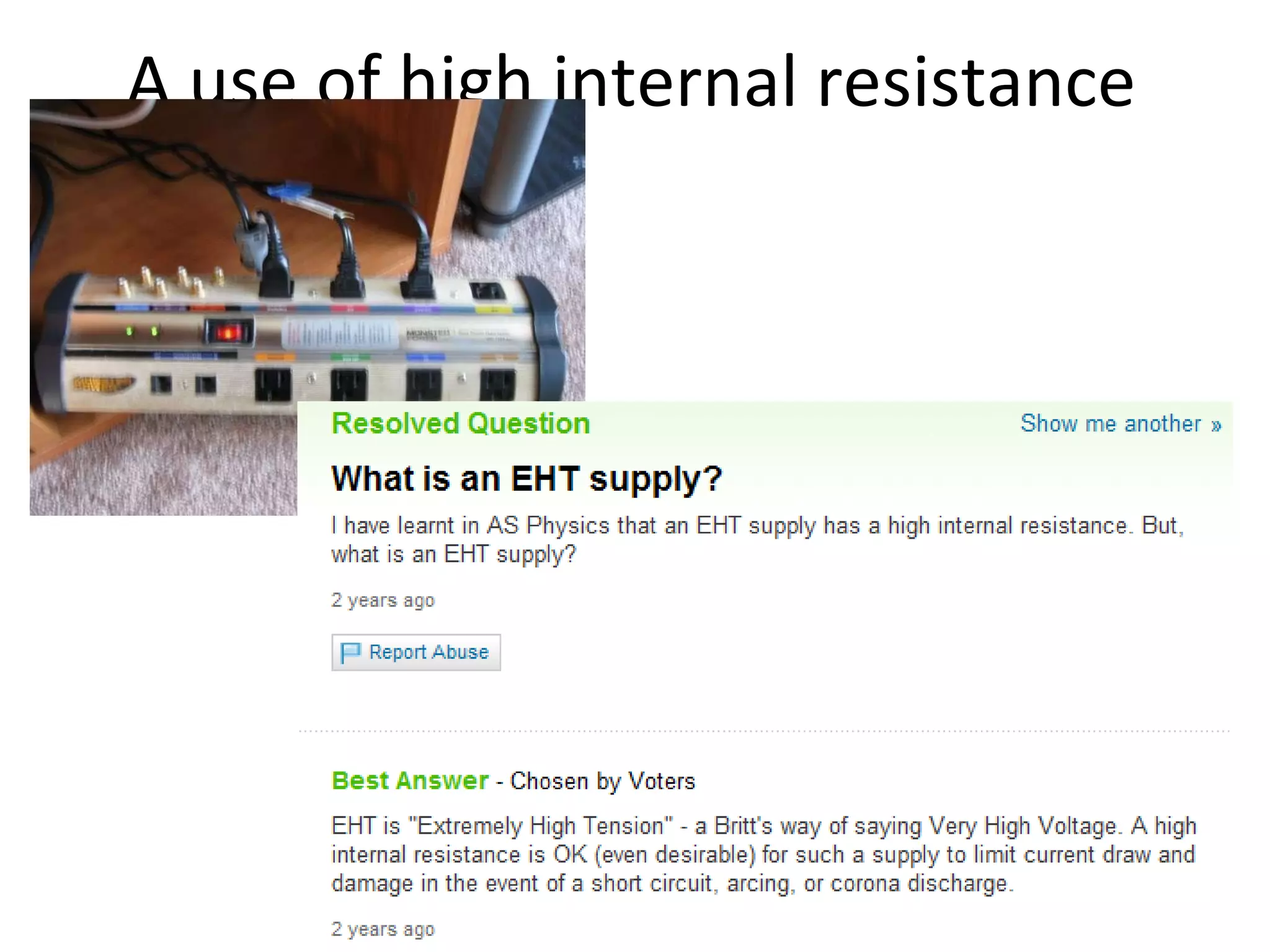 Internal Resistance, EMF and Oscilloscopes.ppt