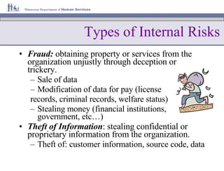 Internal Risk Management | PPT