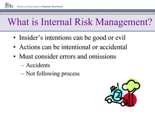 Internal Risk Management | PPT
