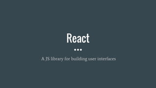 Internal workshop react-js-mruiz | PPT