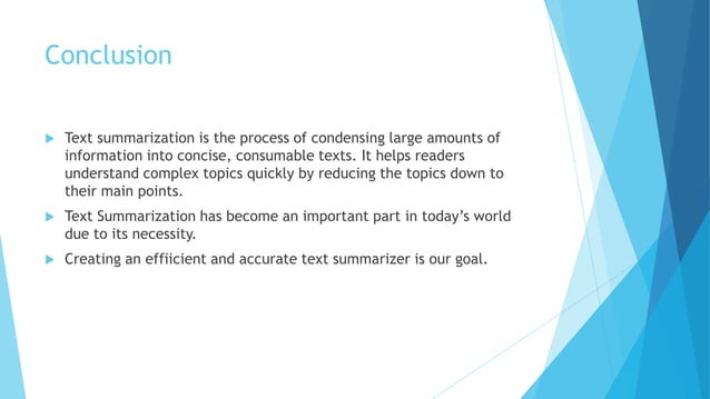 text summarization | PPTX | Technology & Computing
