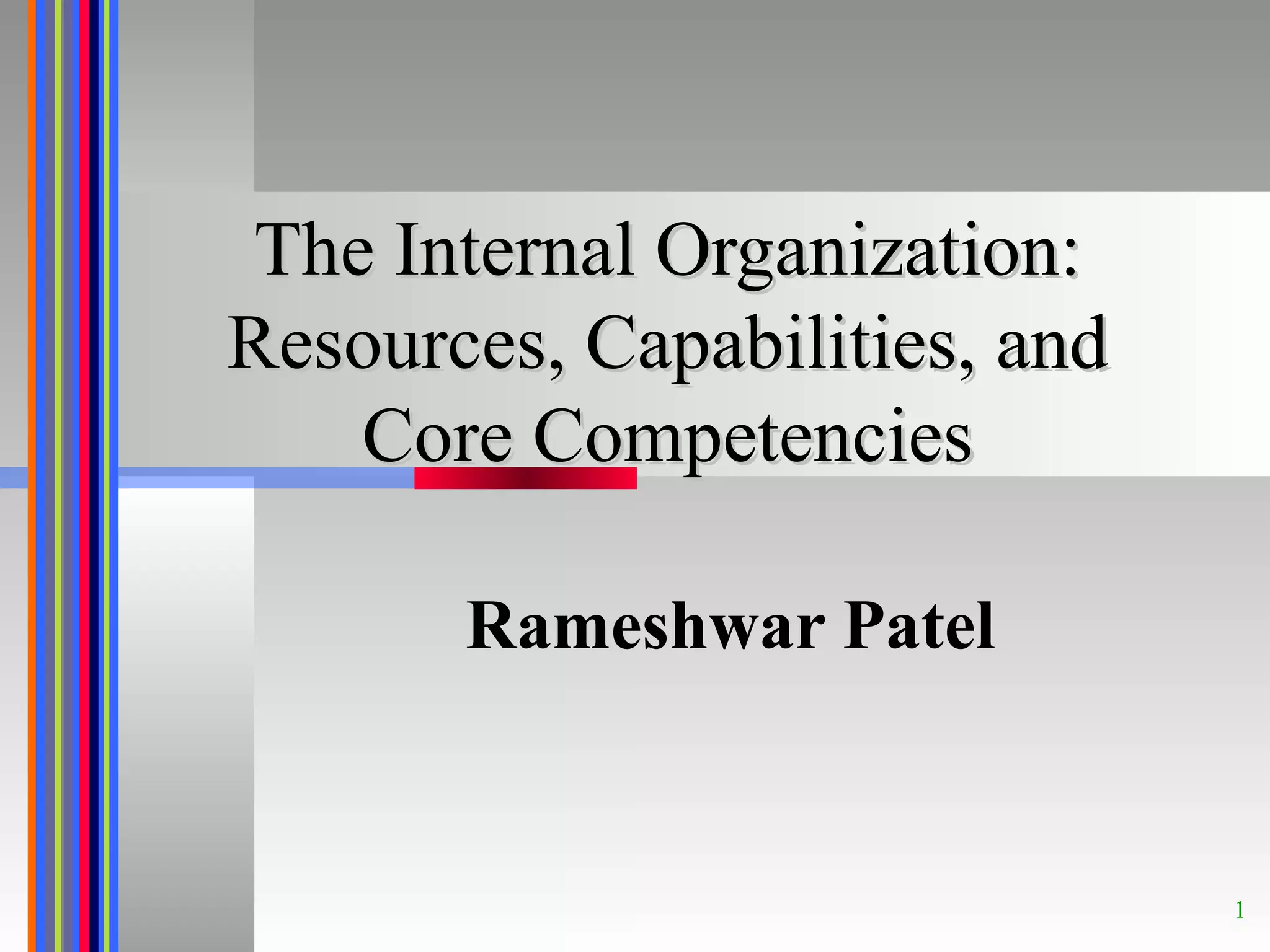 Internal Analysis Competencies. | PPT