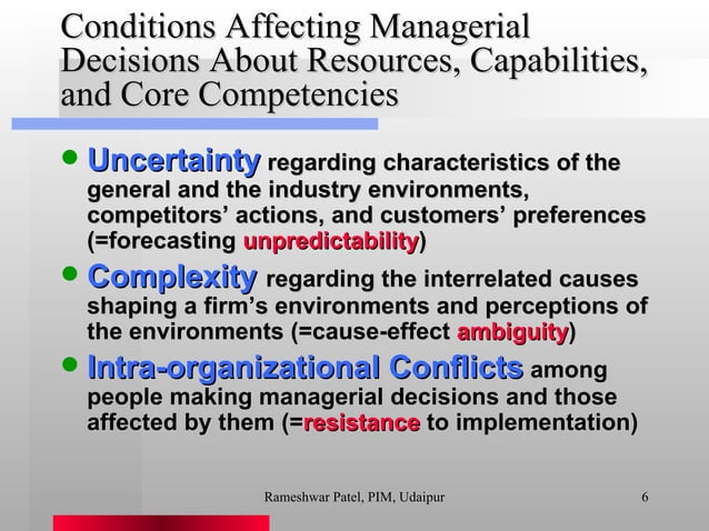 Internal Analysis Competencies. | PPT