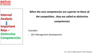 Internal analysis strategic management | PPTX