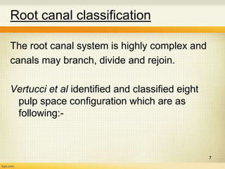 Internal anatomy of anterior tooth | PPTX