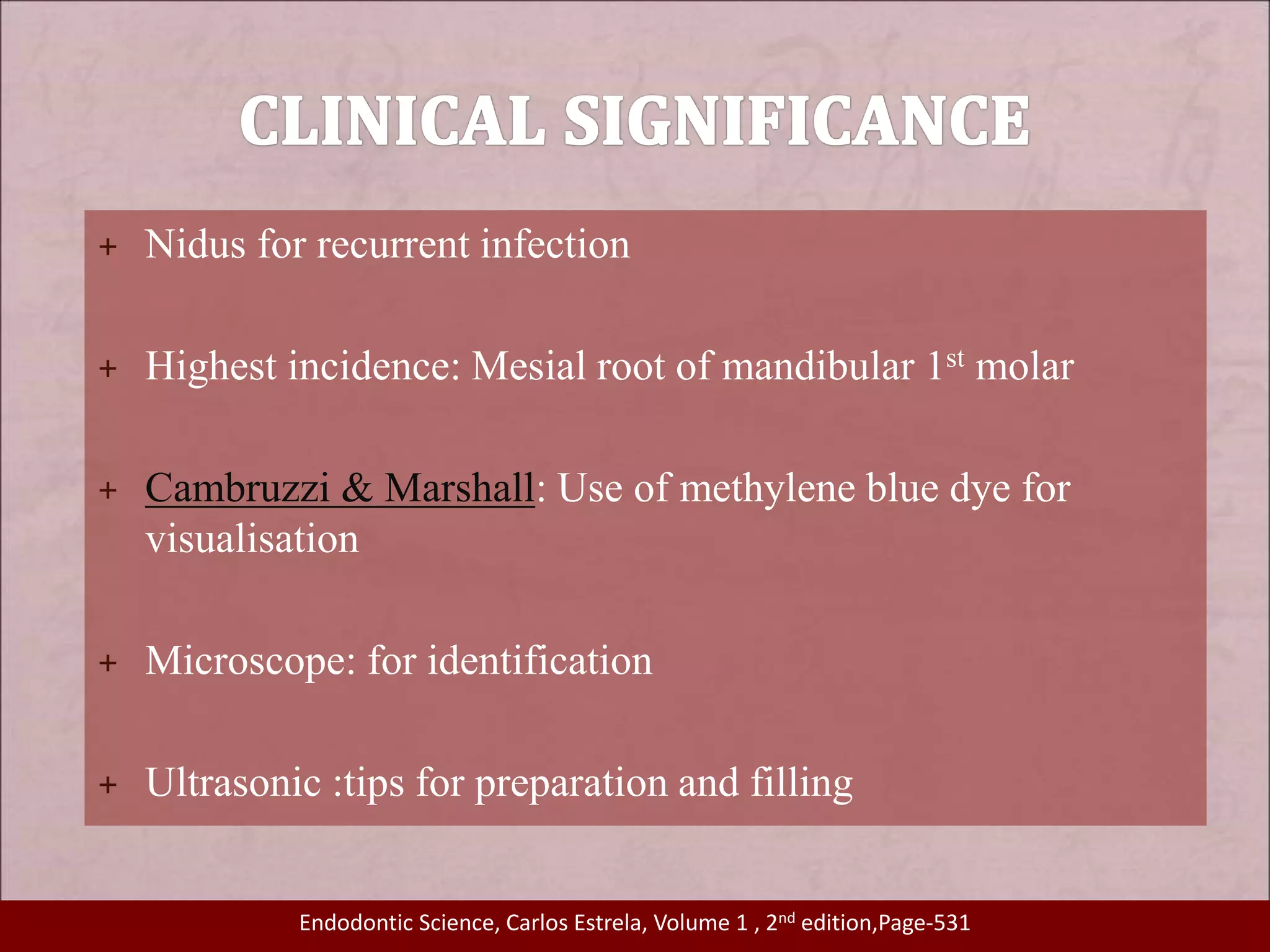 Internal anatomy of pulp space | PPT