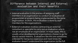 Internal and external | PPTX