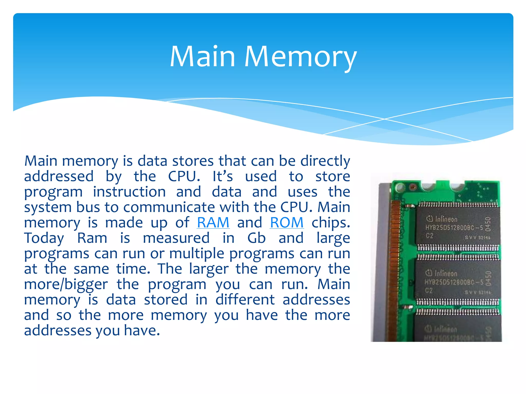 Internal and external hardware components of a computer | PPTX