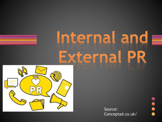 Internal and External PR | PPT