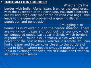 Internal and external_security_threats_to_pakistan | PPT