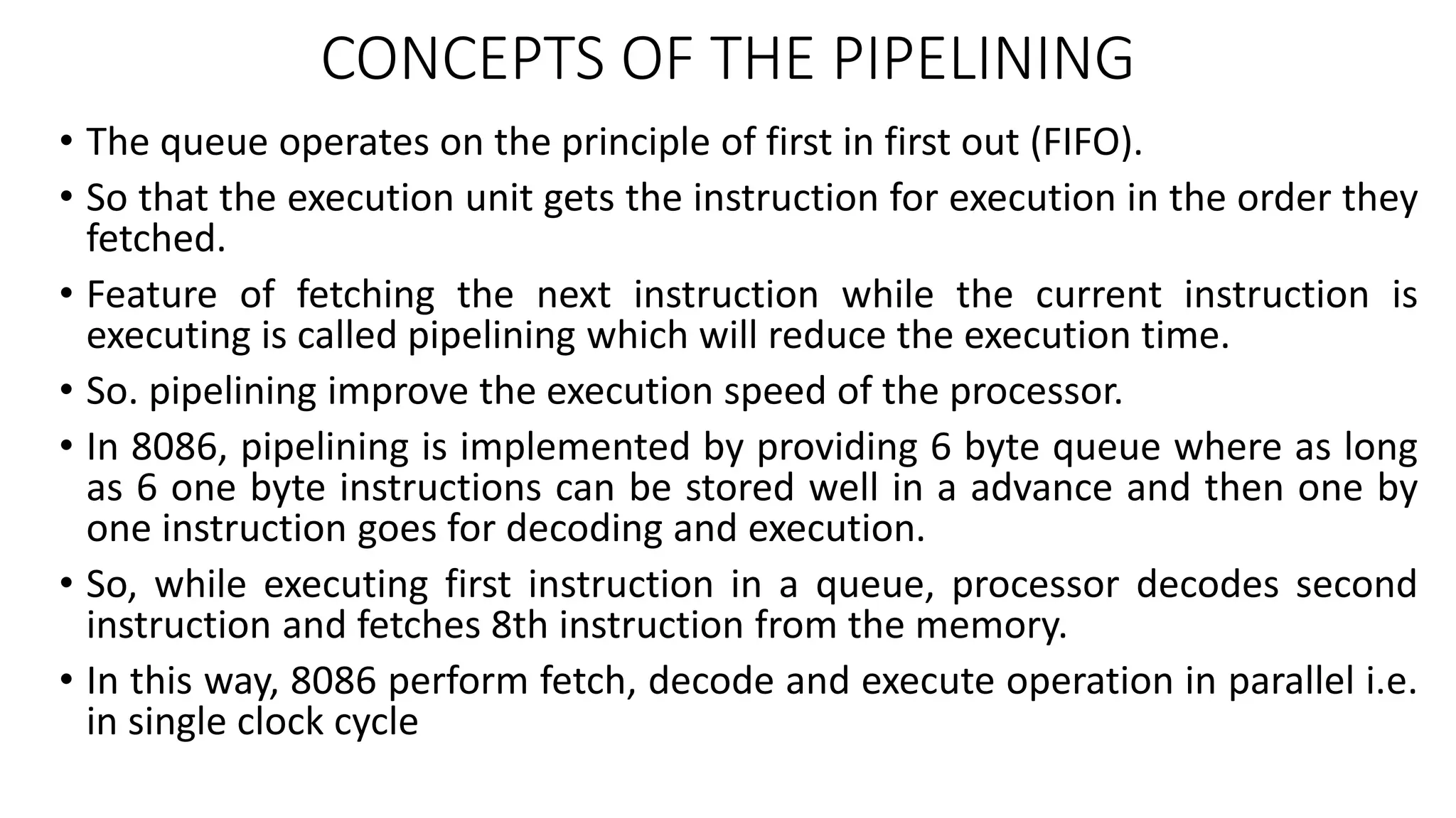 Internal Architecture Of 8086 Msbte Sem 4 Microprocessor Pptx