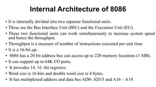 Internal Architecture of 8086| msbte sem 4 microprocessor | PPTX ...