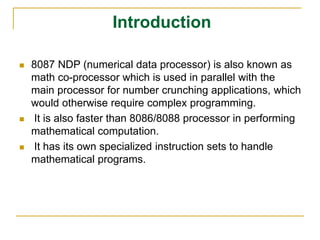 Internal architecture of 8087.ppt