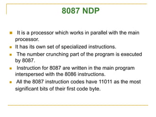 Internal architecture of 8087.ppt