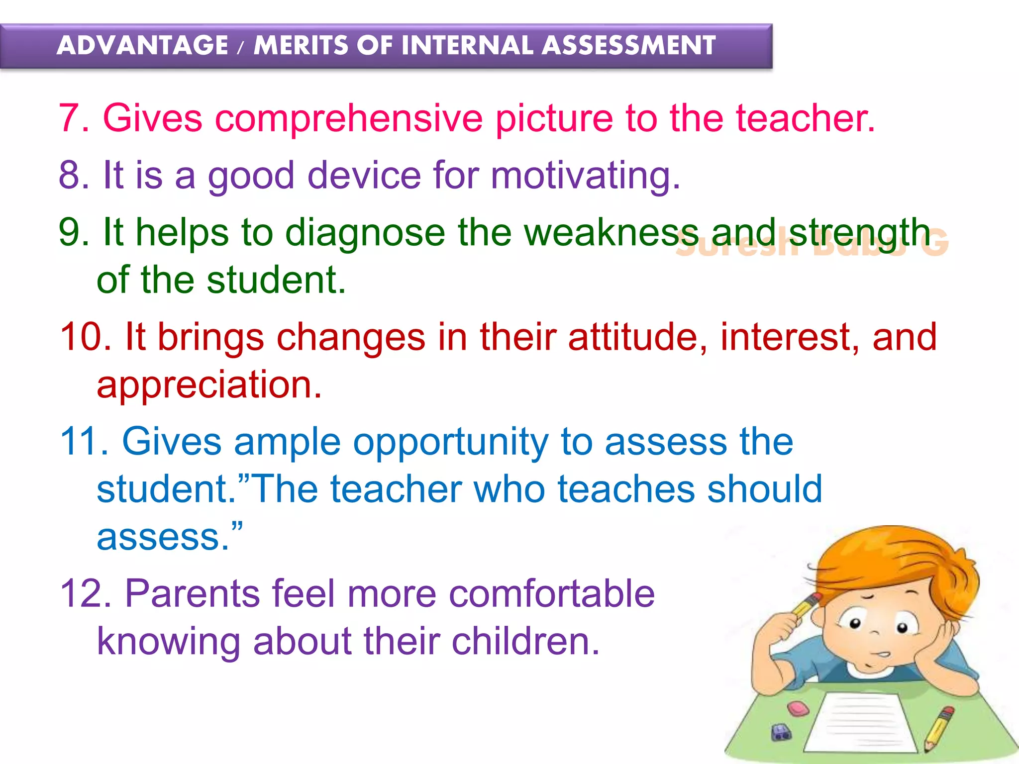 Internal Assessment in Education | PPTX