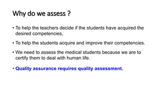 Internal assessment & formative assessment | PPTX