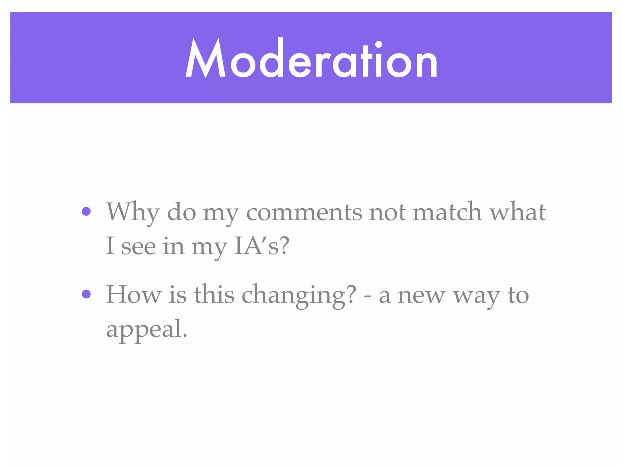Internal assessment moderation | PPT