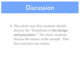 Internal assessment moderation | PPT
