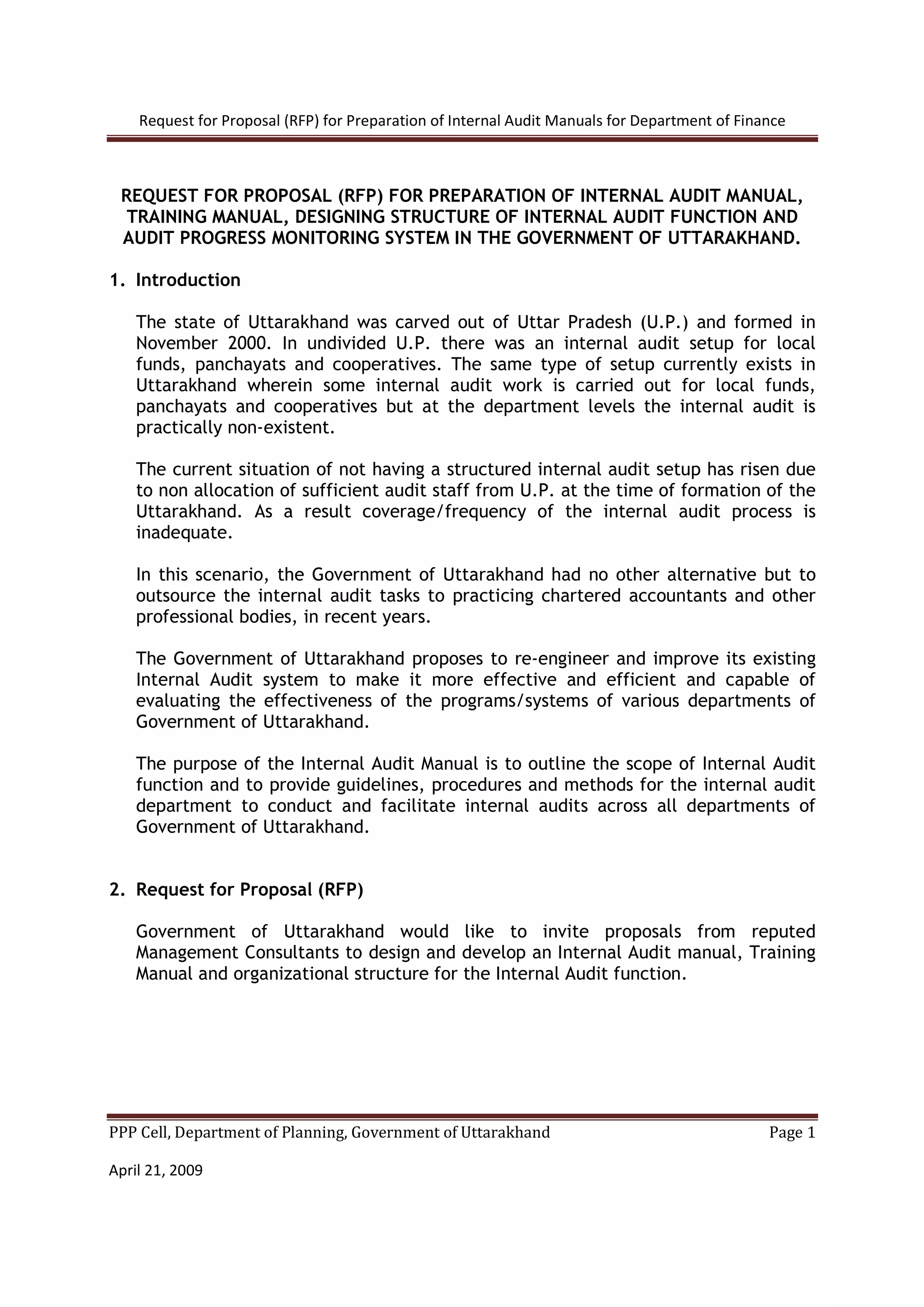 Internal audit | PDF