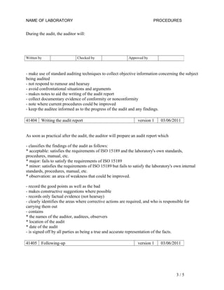 Internal audit | PDF