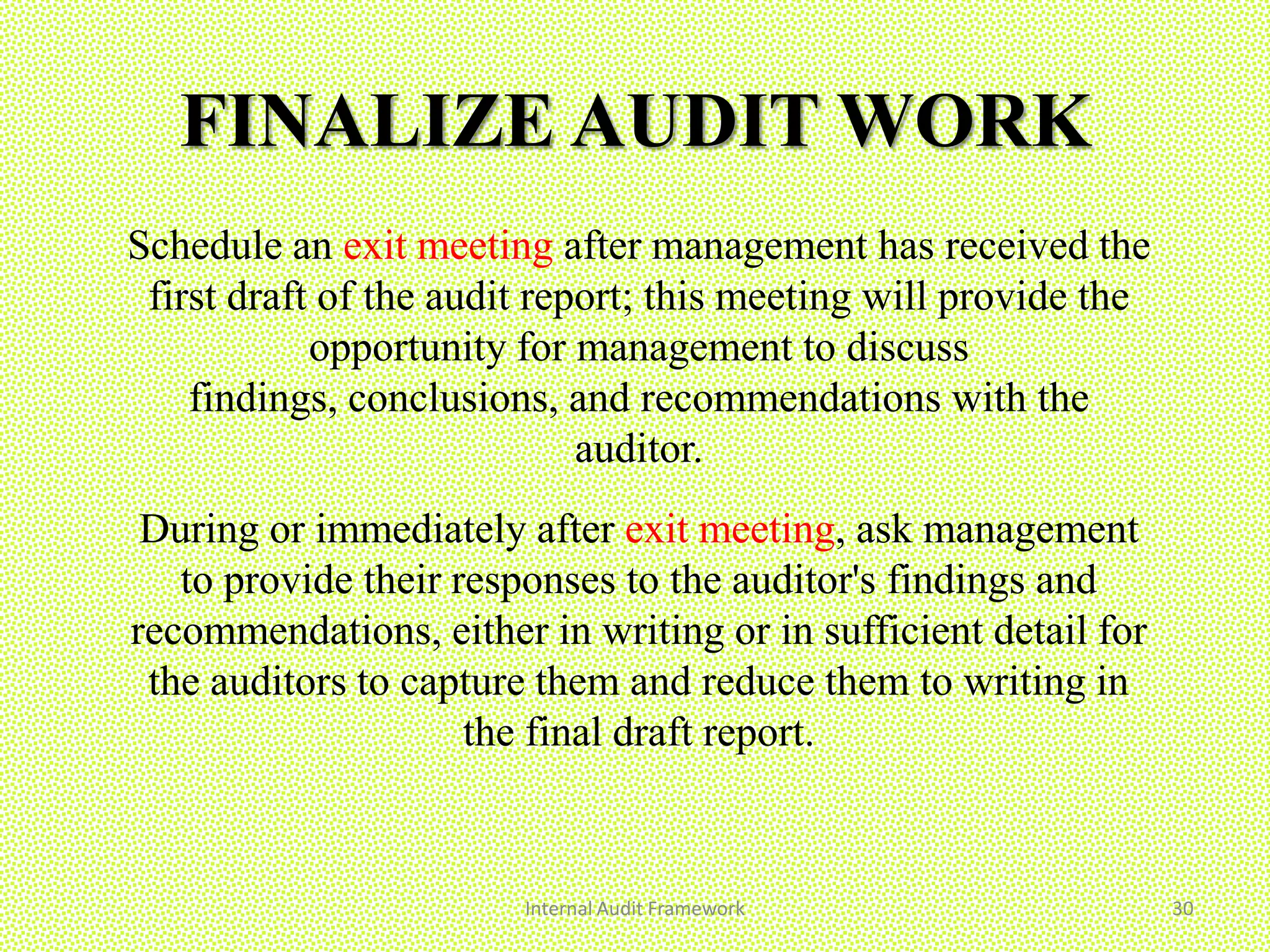 Internal Audit | PPTX
