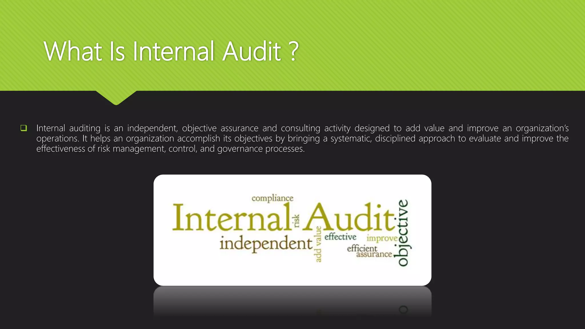Internal audit | PPTX