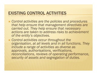 Internal Audit And Internal Control Presentation Leo Wachira | PPT