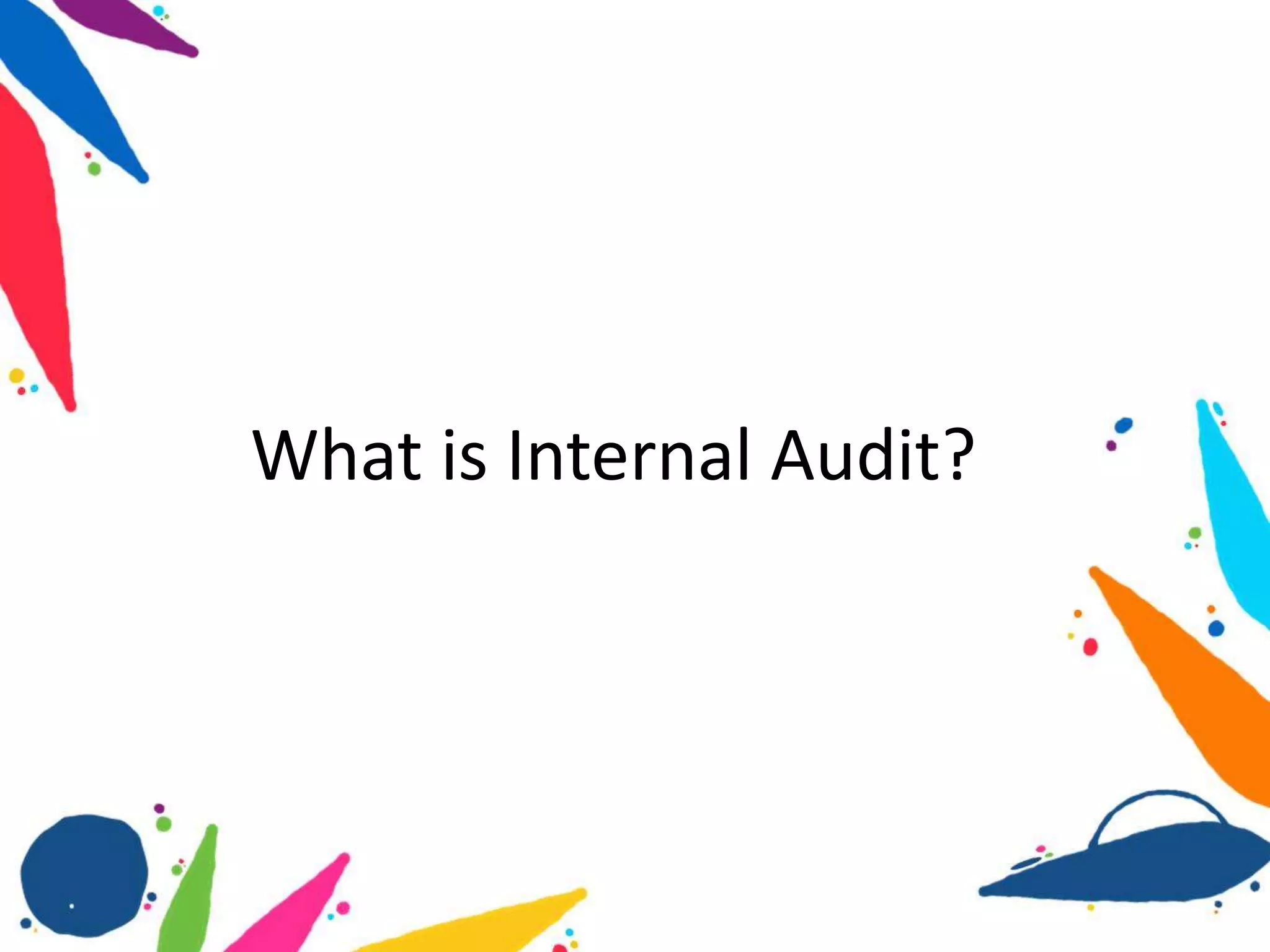 Internal Audit Board | PPTX