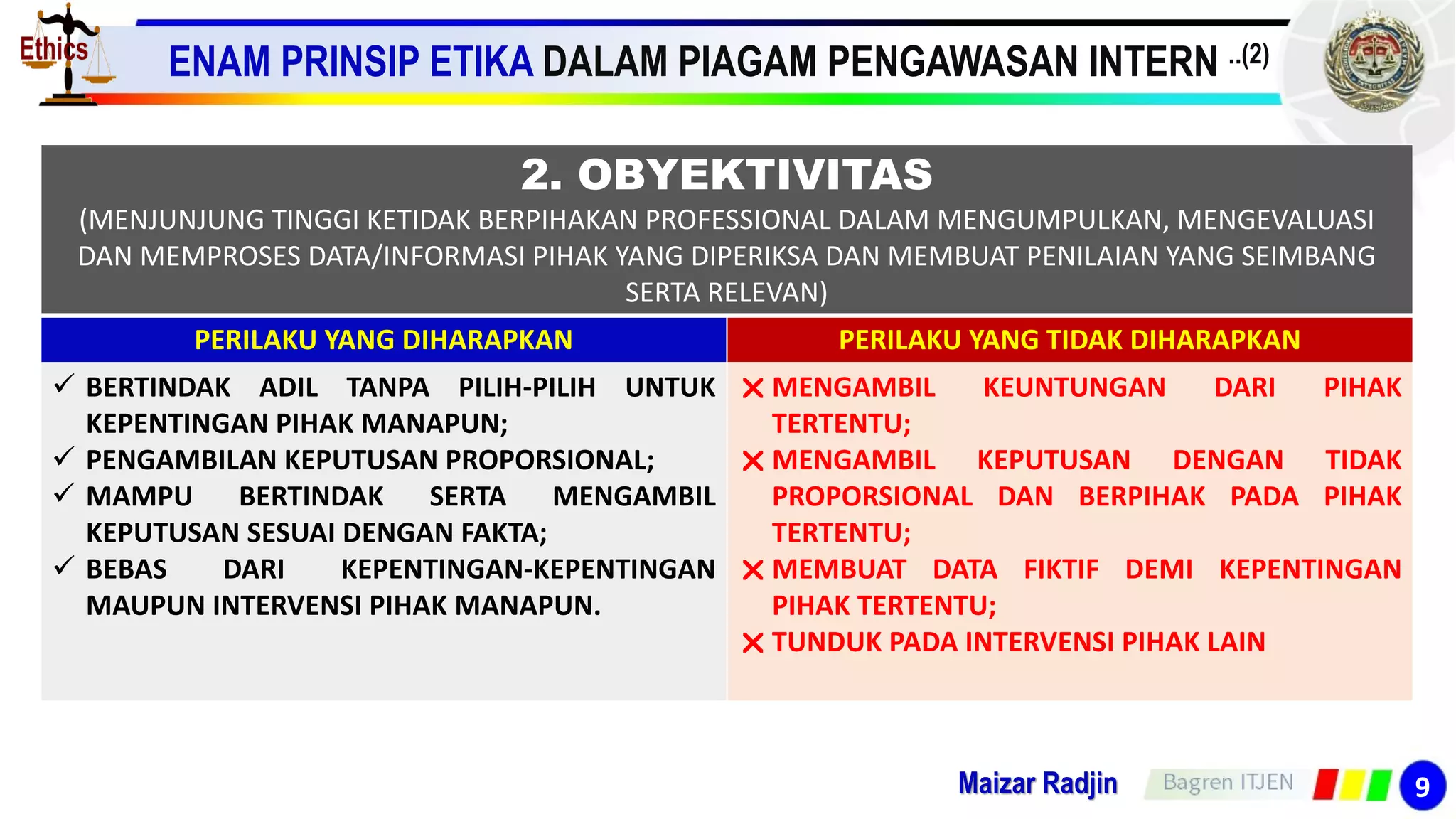 Internal audit charter piagam pengawasan intern kementerian perhubungan ...