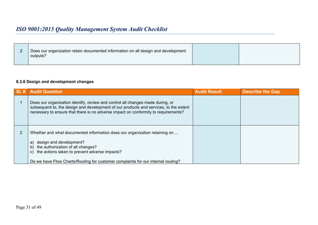 Internal Audit Checklist__For ISO 9001_2015_.pdf | Business Accounting ...
