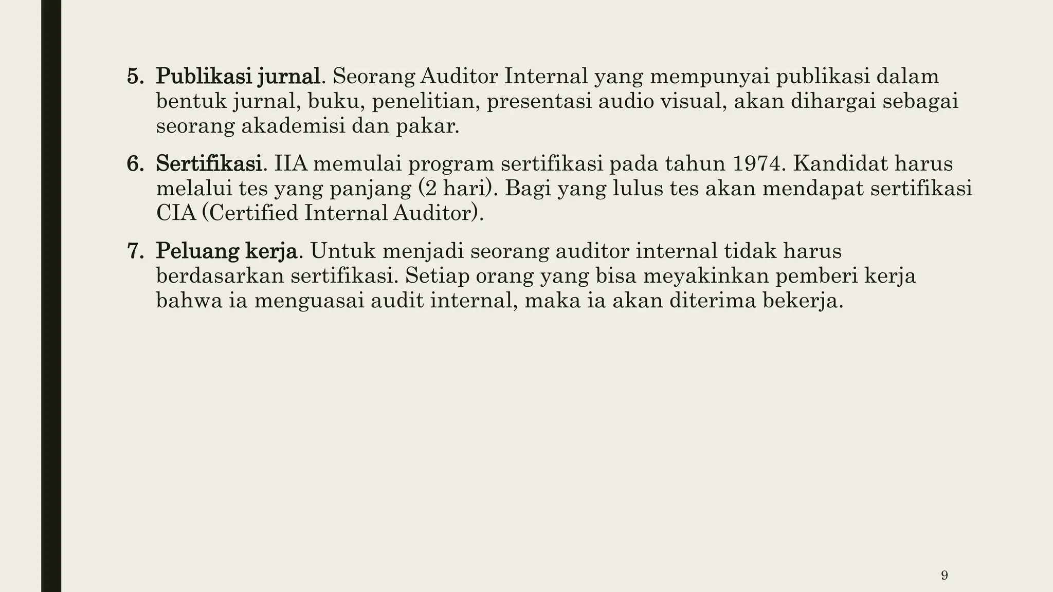 INTERNAL AUDIT DASAR. Mengenai Internal Audit bagi pemula .pptx