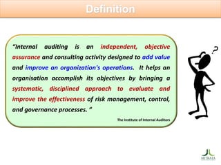 Internal audit department | PPTX