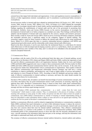 Internal audit effectiveness an approach proposition to develop the ...