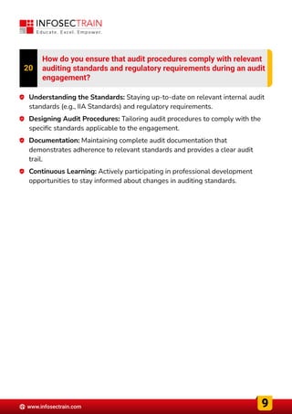 Internal Audit Interview Questions and Answers | PDF