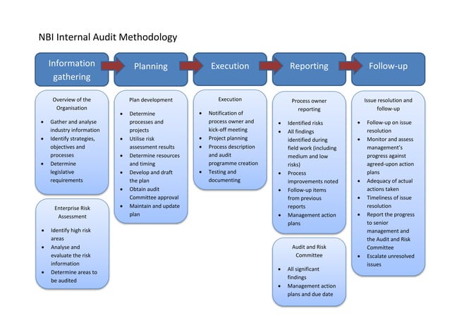 Internal Audit Methodology.docx | Business Accounting & Finance | Business