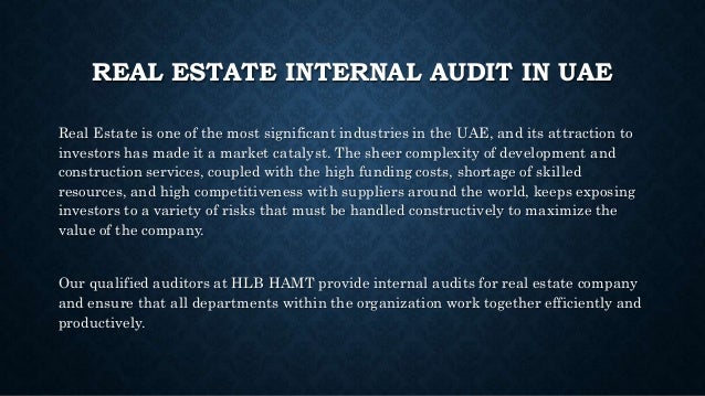 Internal Audit of Real Estate Company in UAE.pptx