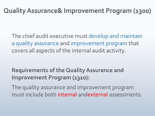 Internal Auditor Roles | PPTX