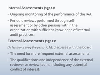 Internal Auditor Roles | PPTX