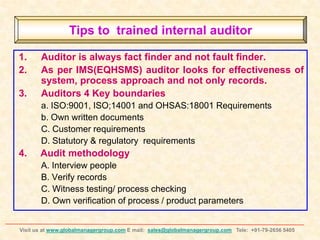 Internal auditor training | PPSX