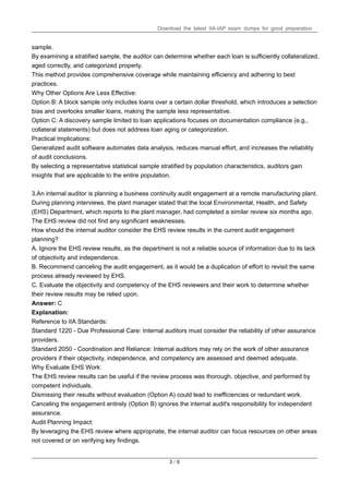 Internal Audit Practitioner IIA-IAP pdf download | PDF