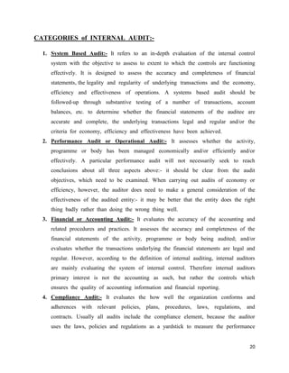 Internal Audit Project | PDF