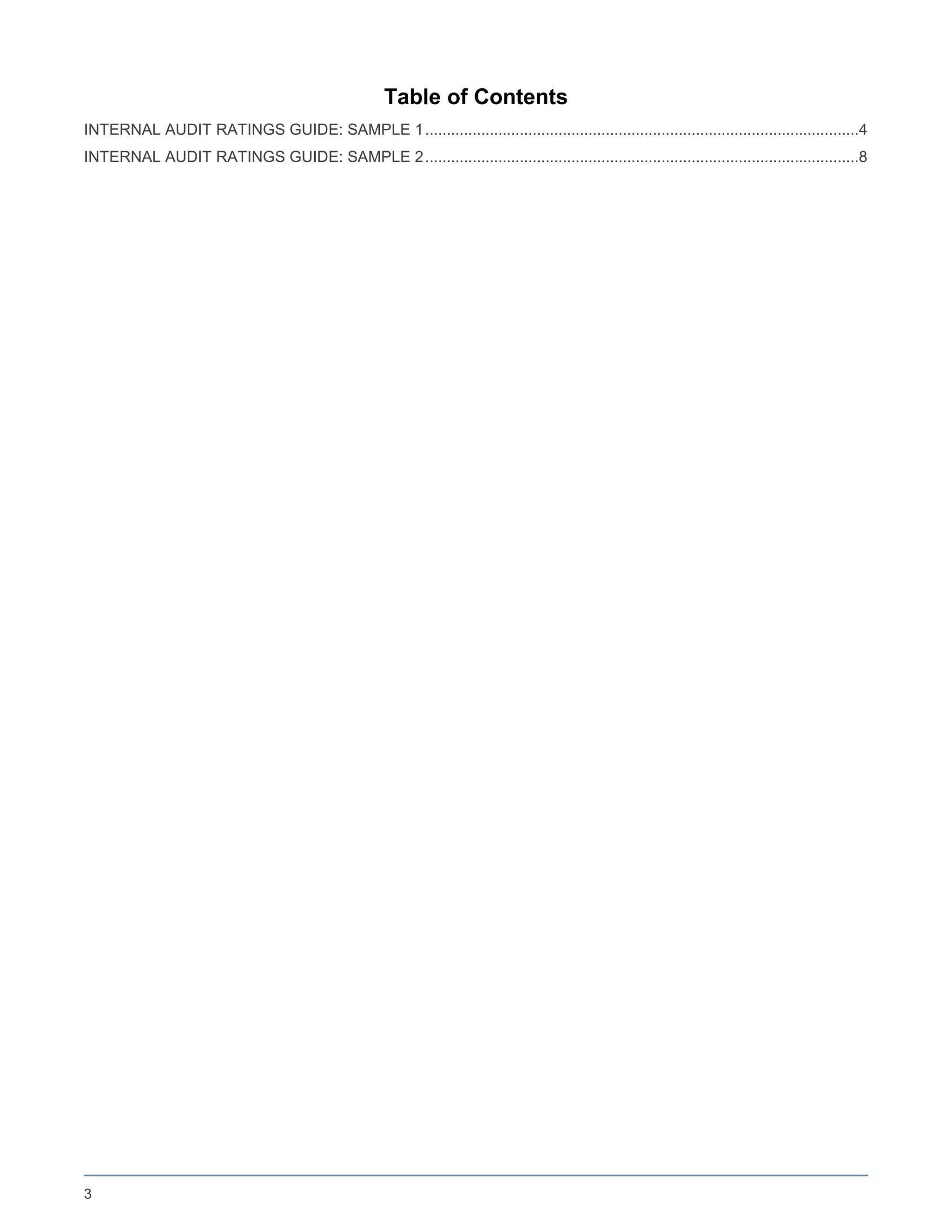 Internal audit ratings guide | PDF