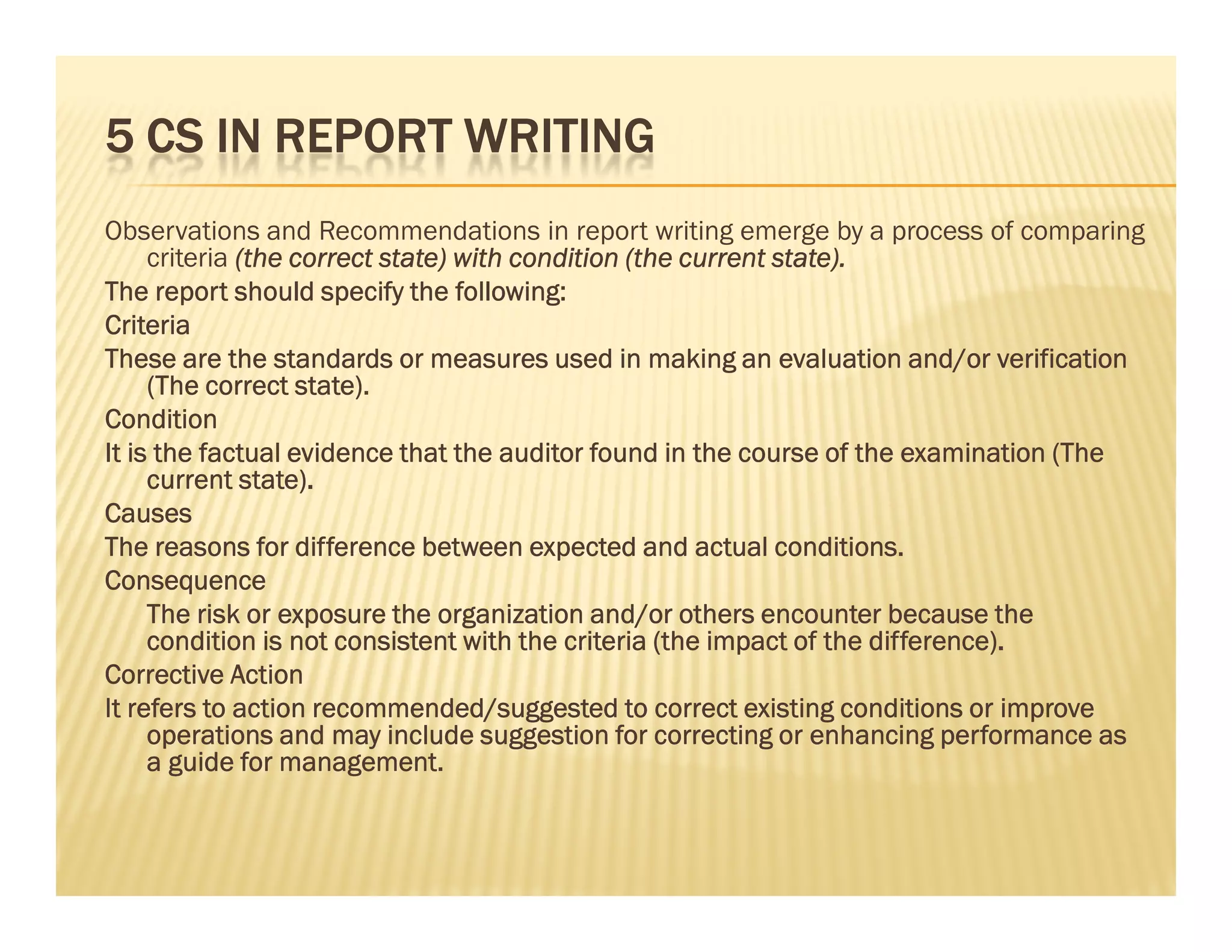 Internal audit report writing | PDF